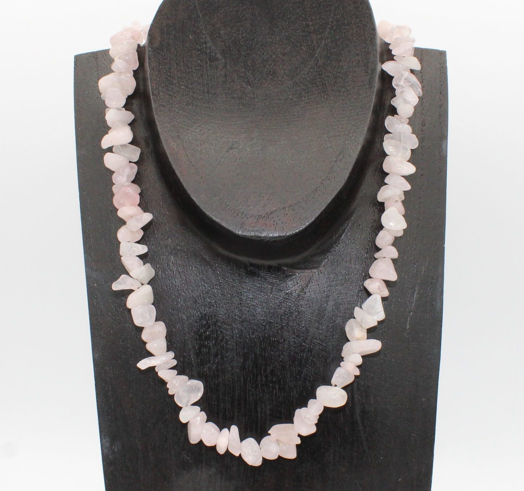 Collier Quartz Rose Crazy Stones - LUNAS BIJOUX